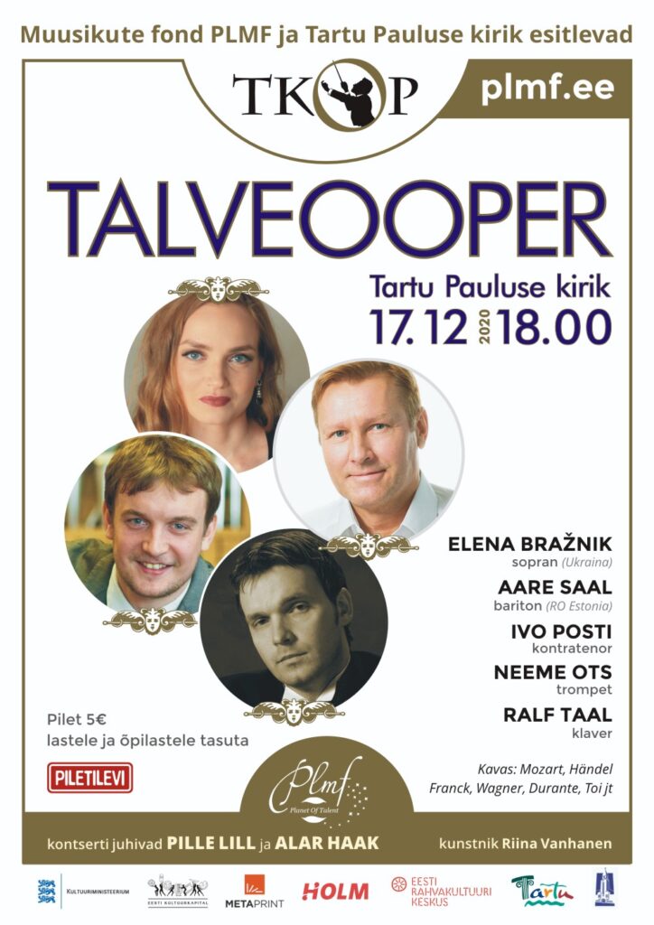 Winter Opera / Elena Brazhnyk (soprano), Aare Saal (baritone), Neeme ...